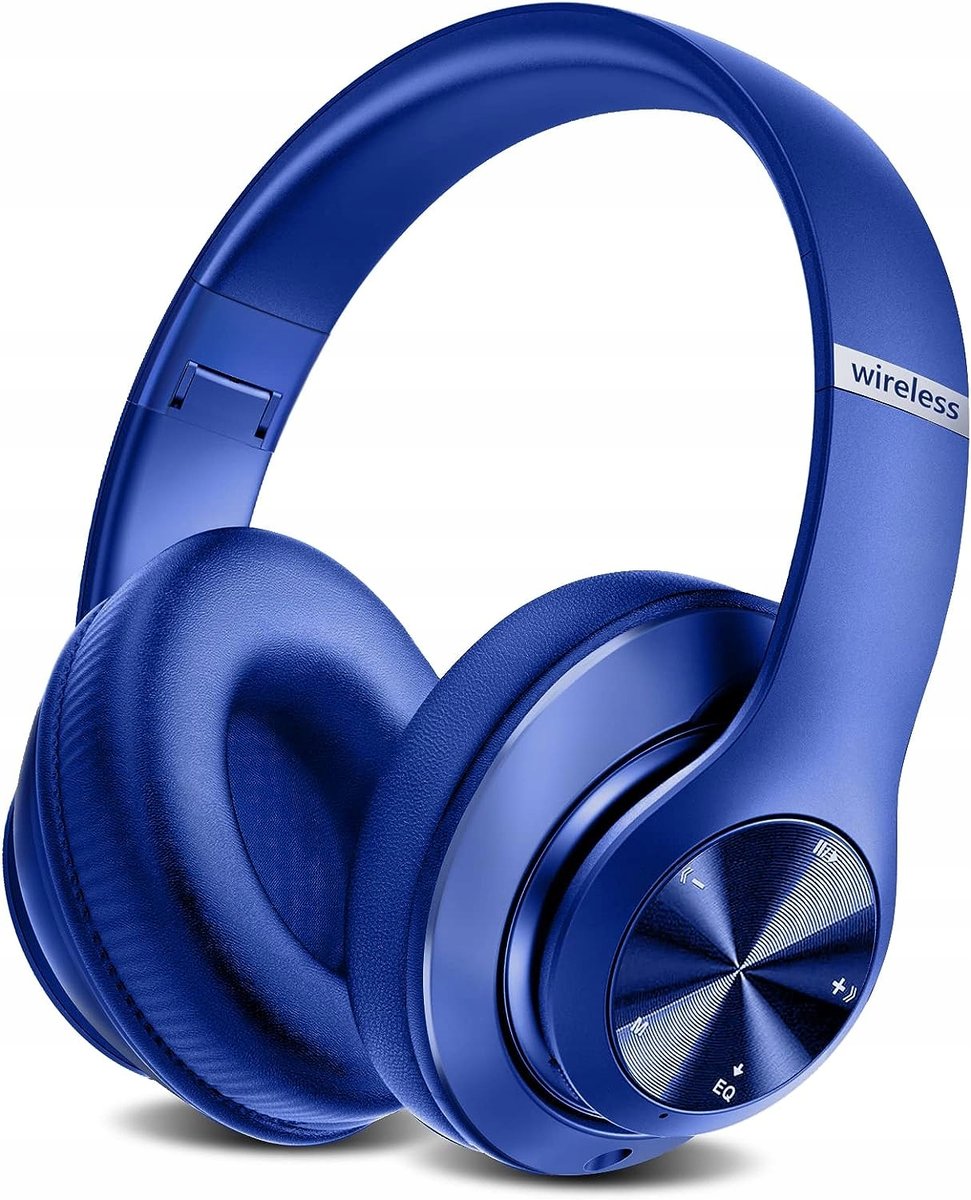 Lankey Sound słuchawki bezprzewodowe Bluetooth składane HiFi stereo 60h ...