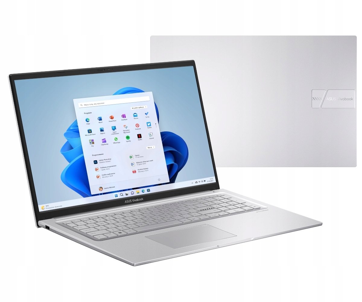 Laptop ASUS VivoBook 17 X1704VA i5-1334U 16GB SSD 512GB Full HD MAT W11 ...