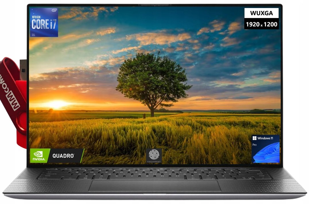 Laptop Dell Precision 5550 i7 G10 32GB DDR4 512GB SSD WUXGA IPS Quadro ...