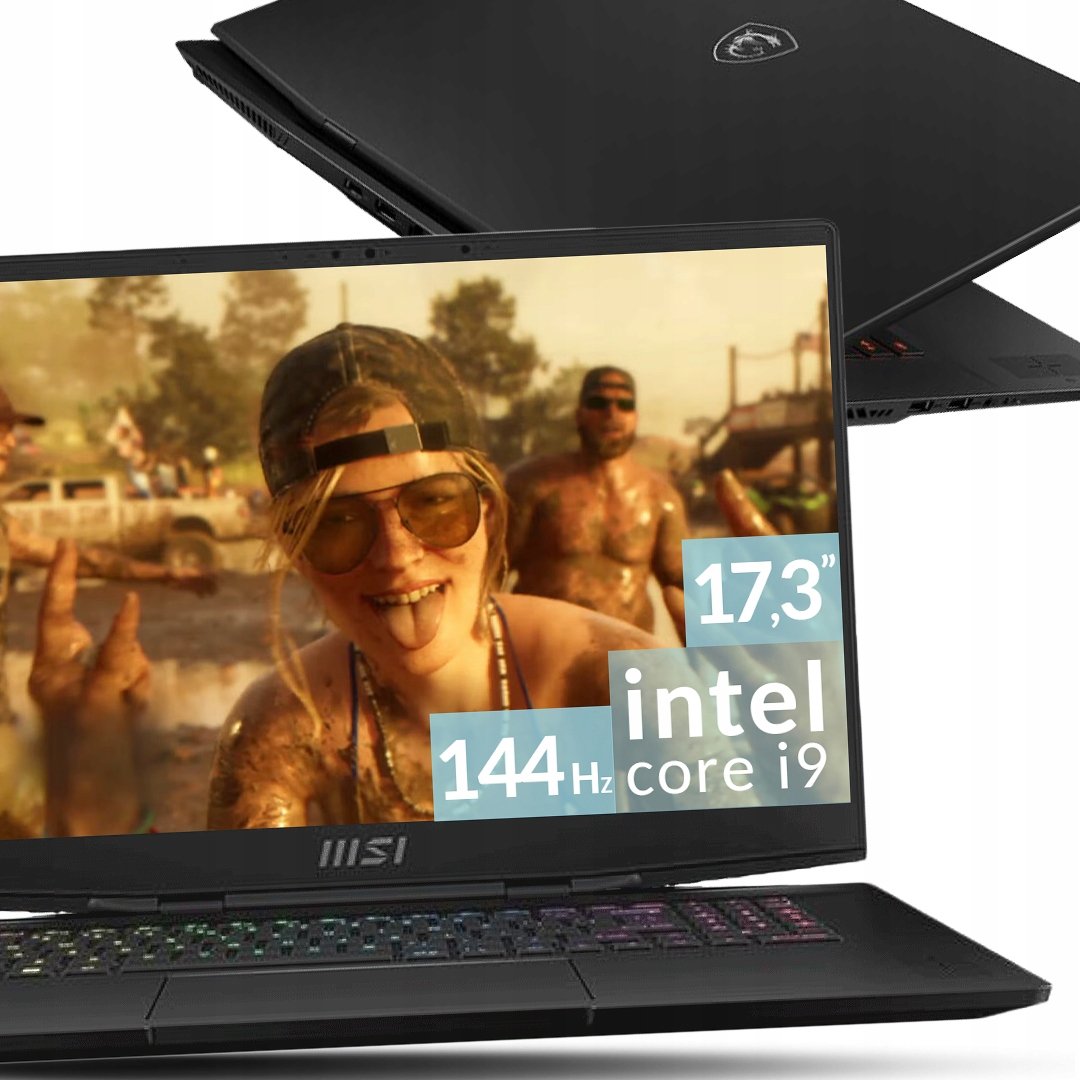 LAPTOP GAMINGOWY MSI STEALTH GS77 17" i9-12900H 16GB 1TB SSD RTX3060 ...