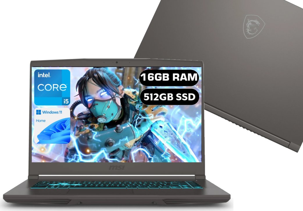 LAPTOP GAMINGOWY MSI Thin 15 Core i5 16/512GB RTX4060 15.6' FHD 144Hz W11 - MSI | Sklep EMPIK.COM