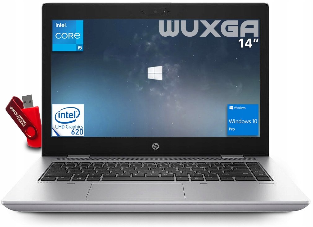 Laptop HP ProBook 640 G4 i5 8GB DDR4 512GB 14" 1920x1080 IPS FPR Win10 ...