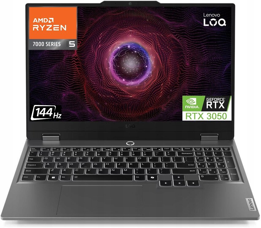 Laptop Lenovo LOQ 15ARP9 15,6' FHD 144Hz Ryzen 5 7235HS 16GB SSD1TB ...