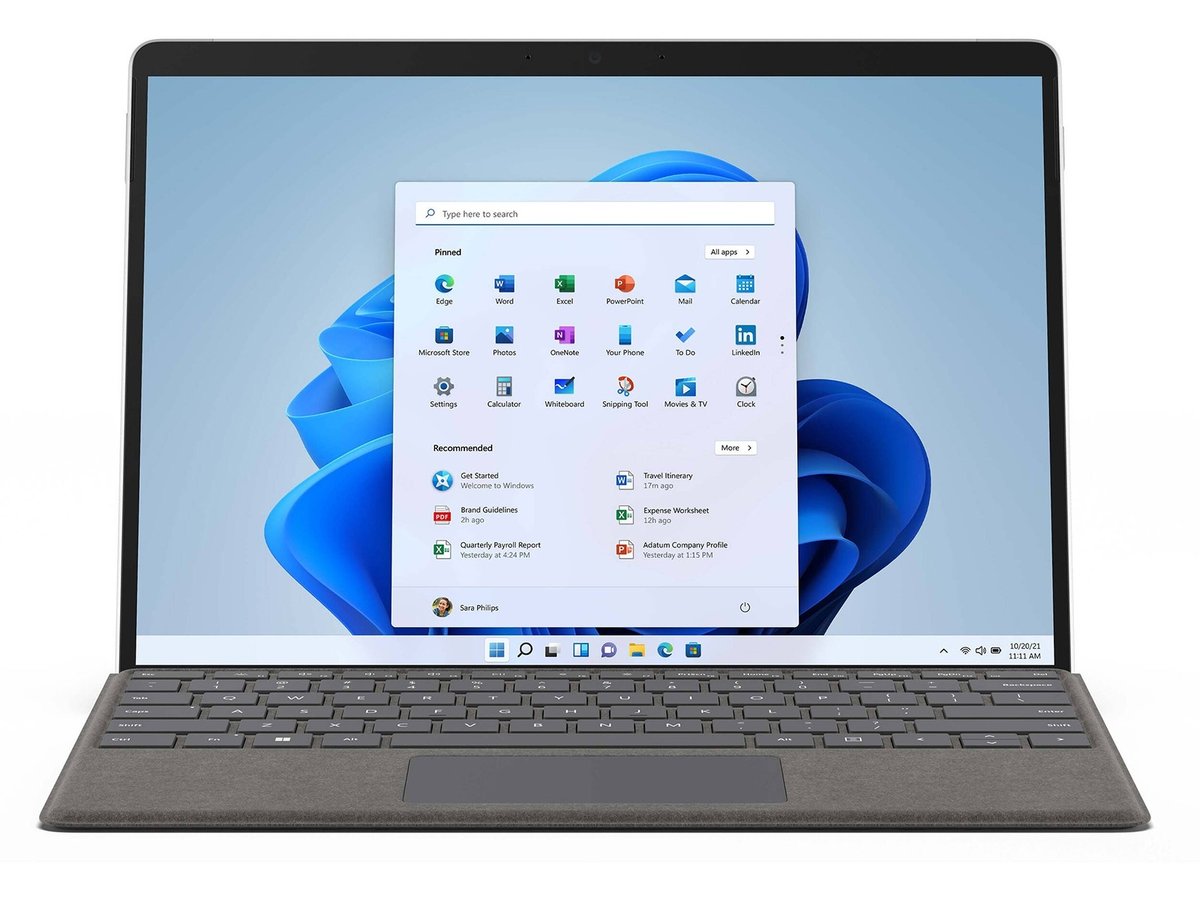 Laptop Microsoft Surface Pro 8 *13" Wqxga Mt *I7-1185G7 *16 Gb *256 Gb ...