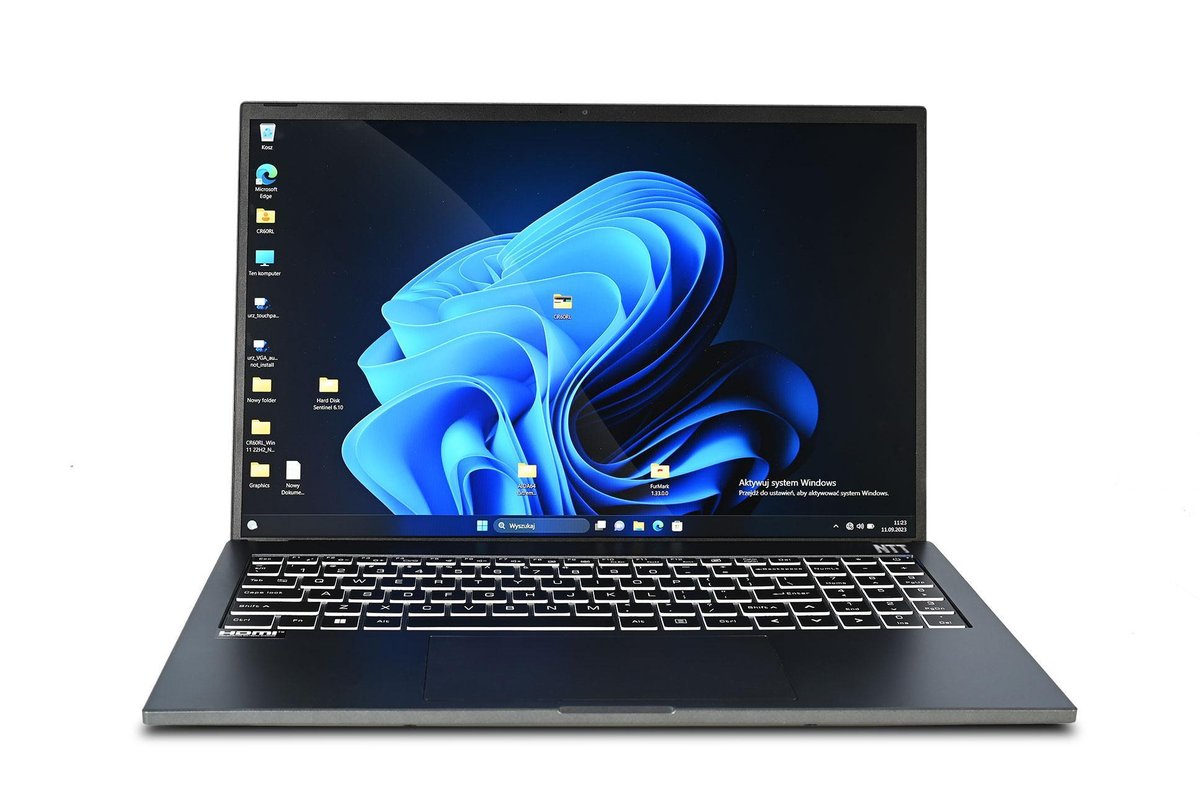 Laptop NTT Book B16EC 16" i5 13420H ARC A350M 4GB 16GB RAM 1TB SSD M.2 ...
