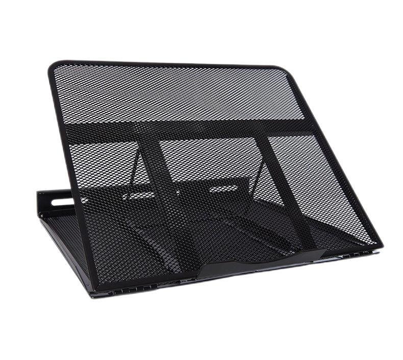 Laptop Stand Telescopic Adjustable Grid Black Multi-layer Desktop ...