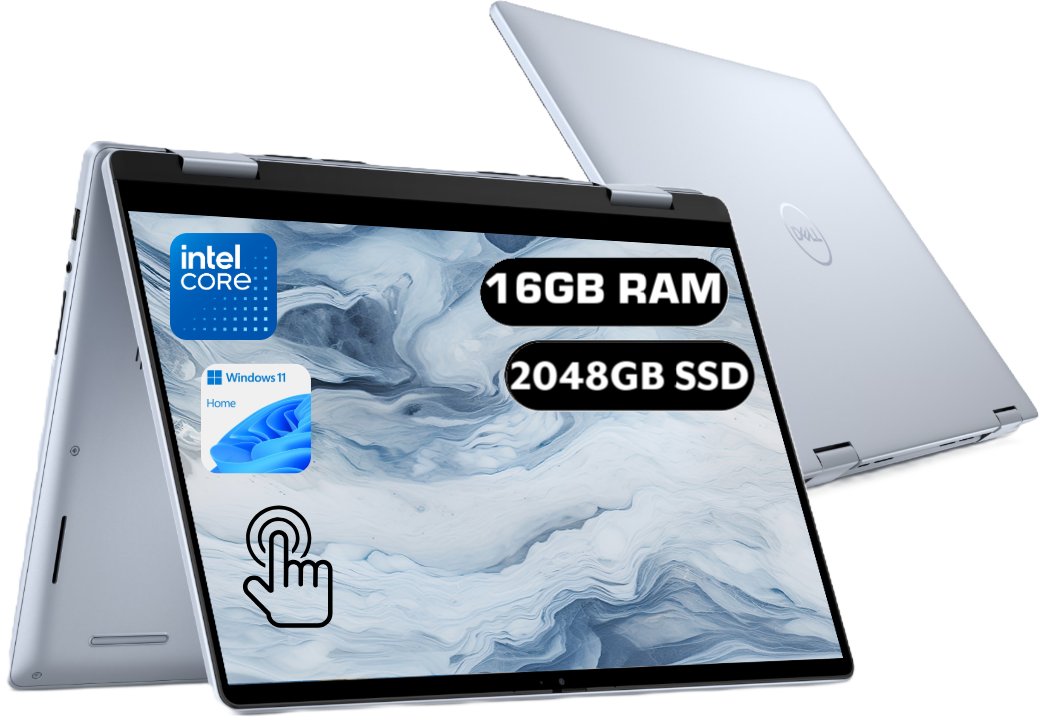 Laptop + Tablet Dell Inspiron 14 7440 2w1 Core 7 150U 16GB 2TB SSD ...
