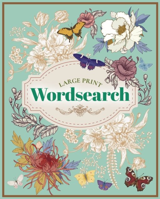 Large Print Wordsearch: Easy To Read Puzzles - Eric Saunders | Książka ...