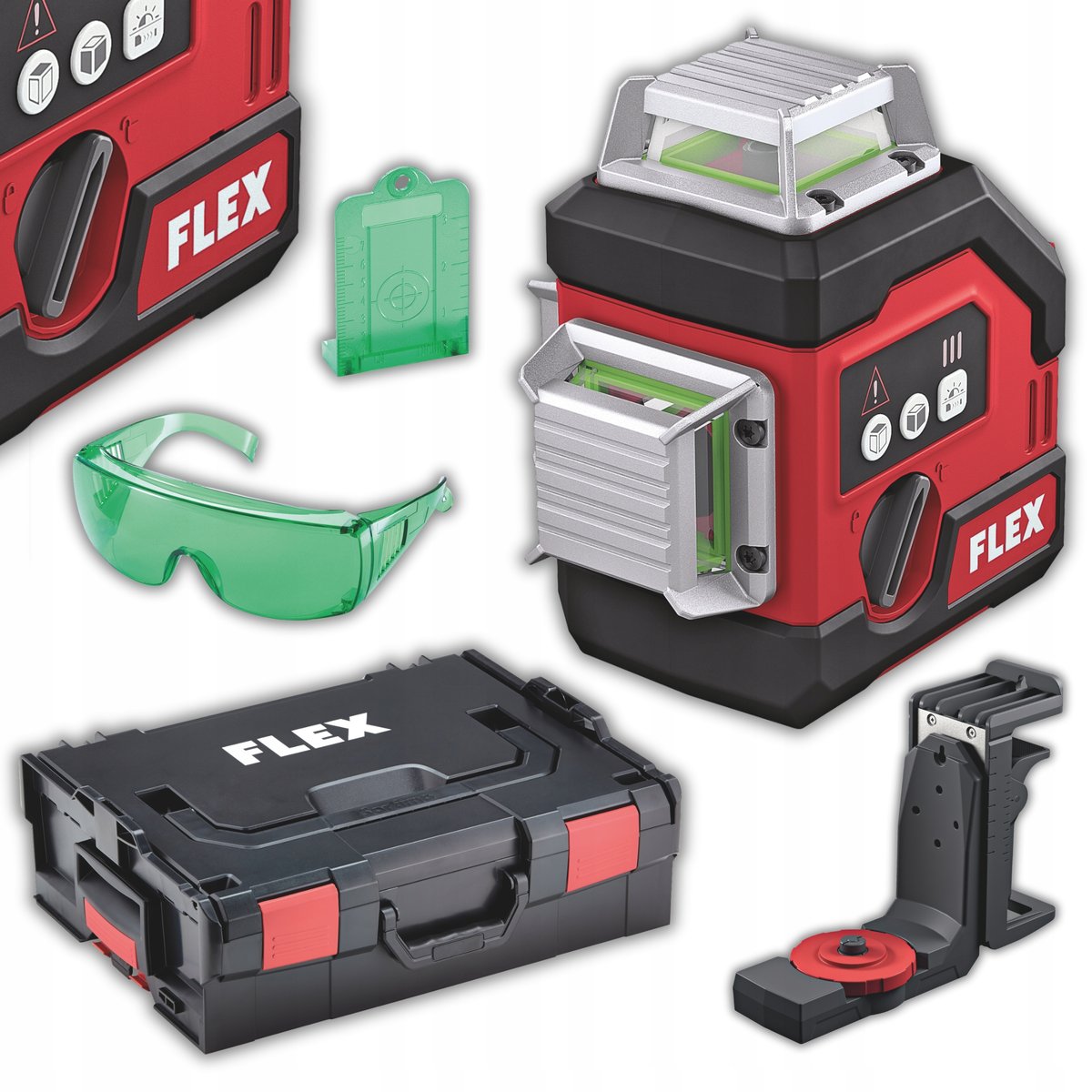 LASER KRZYŻOWY 360° KOMPATYBILNY Z ODBIORNIKIEM FLEX ALC3/360-G/R12 ...
