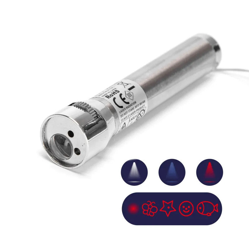 Laserowa Zabawka Dla Kota Wskaźnik Leserek Ładowany Z Portu Usb ...