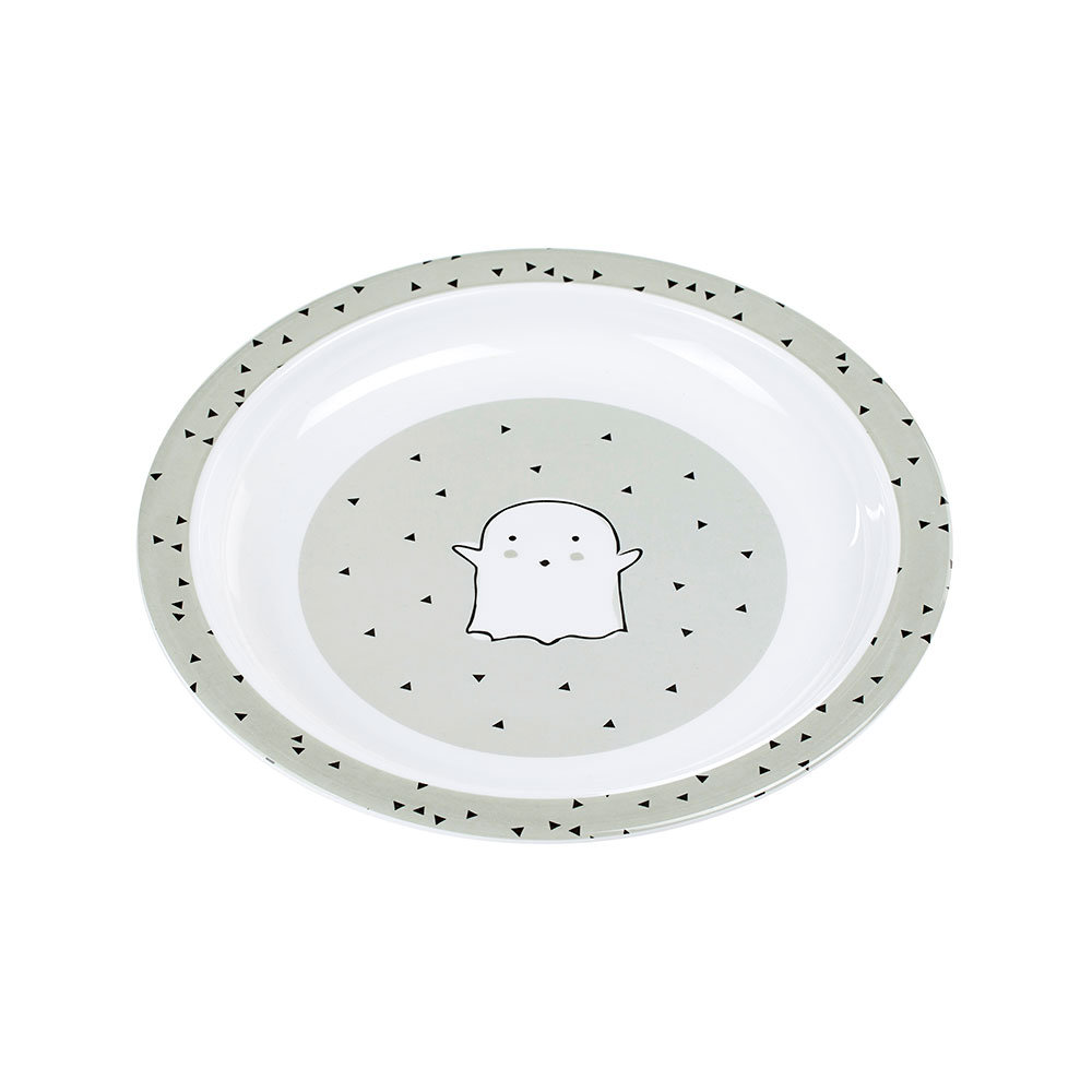 Lassig, Little Spookies, Talerz z melaminy, Olive - Lassig | Sklep ...