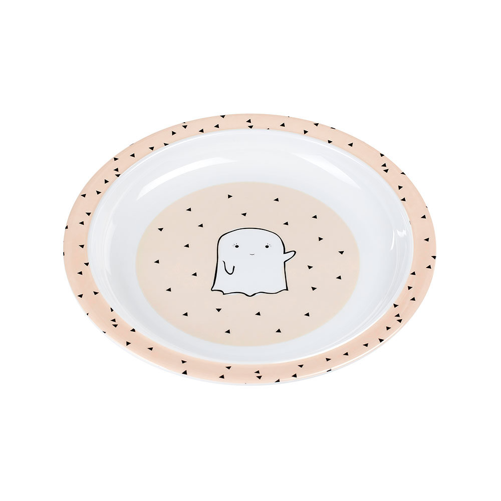 Lassig, Little Spookies, Talerz z melaminy, Peach - Lassig | Sklep ...