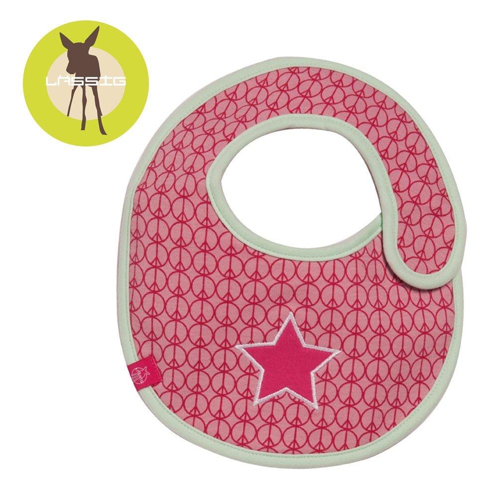 Lassig, Śliniak bawełniany, Starlight, Magenta - Lassig | Sklep EMPIK.COM