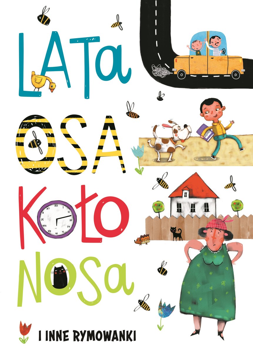 Lata osa koło nosa i inne rymowanki - Opracowanie zbiorowe | Książka w Empik