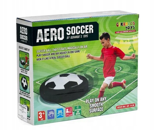 Latająca Piłka Nożna Do Gry W Domu Hoverball Aero Soccer Lewitujący ...