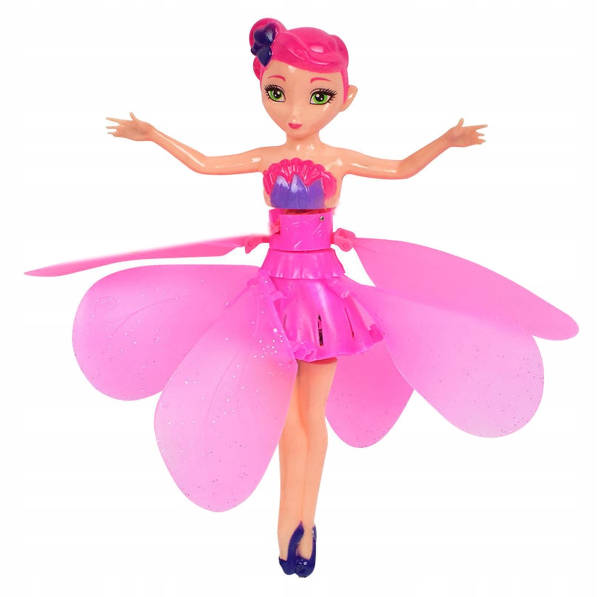 LATAJĄCA WRÓŻKA MAGICZNA LALKA LATAJĄCA STEROWANA DŁONIĄ RĘKĄ USB SKRZYDŁA - Toys | Sklep EMPIK.COM