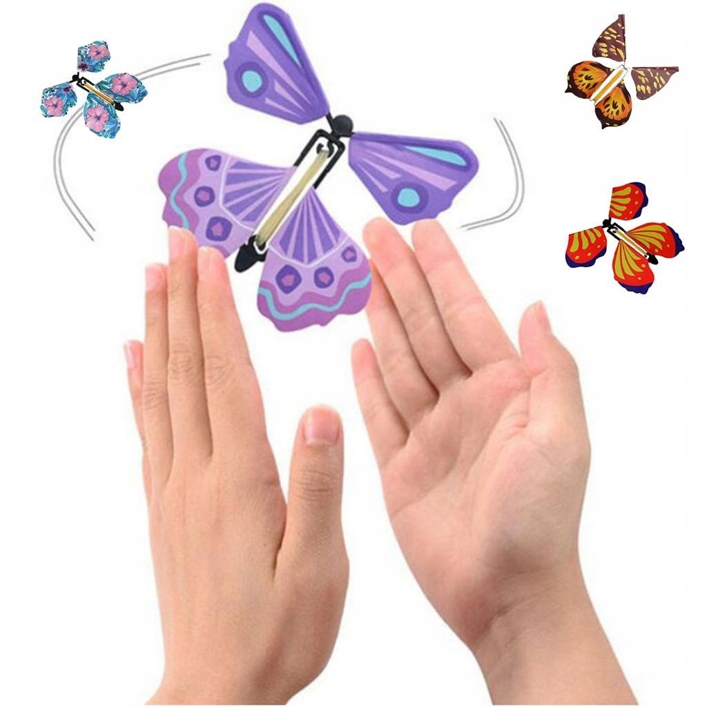 Latający Motyl Zabawka Dla Dzieci Magiczny Motylek - Inna marka ...