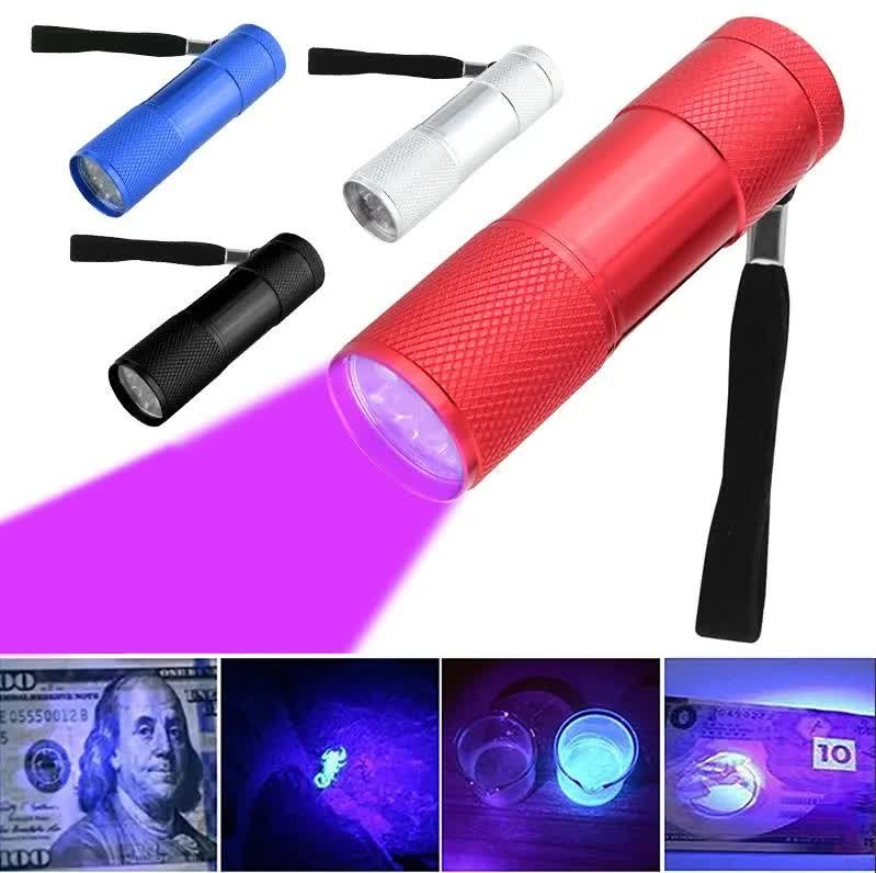 LATARKA 9 LED UV MIX KOLOR XJ4938 - Inna marka | Sport Sklep EMPIK.COM