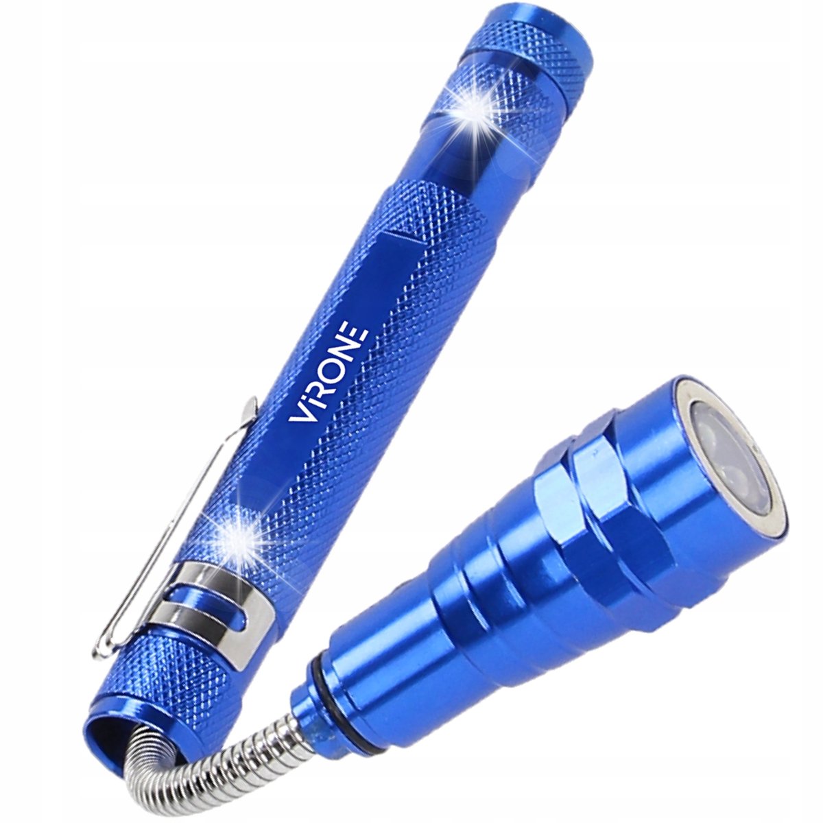 LATARKA LED CHWYTAK MAGNES RUCHOMA GŁOWICA 17-57cm - Inna marka | Sport ...