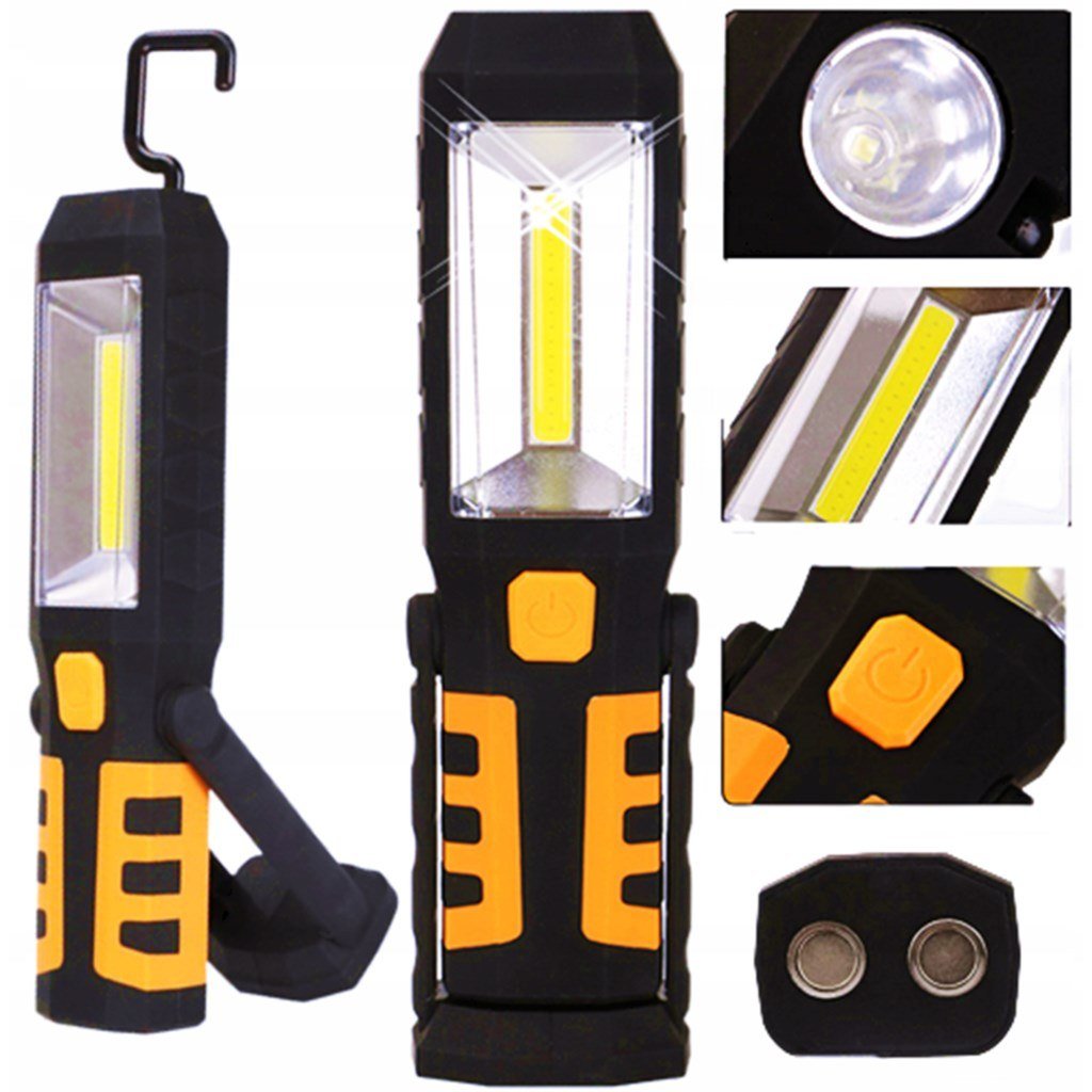 LATARKA LED LAMPA WARSZTATOWA LATARKA LED MAGNES AKUMULATOR - PrzydaSie ...