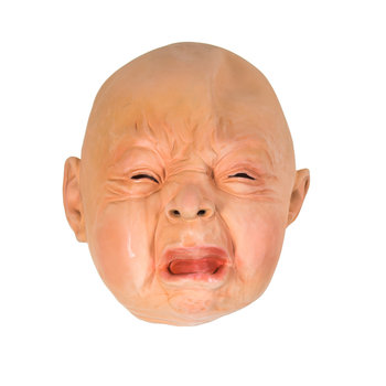 Lateksowa maska PŁACZĄCE DZIECKO DZIECKA BABY - Korbi | Przyjęcia i ...