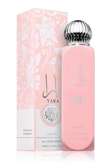 Lattafa Yara All Over Body Spray150ml Perfumowany Spray do Ciała dla ...