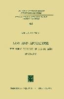 Law and Apocalypse: The Moral Thought of Luis De León (1527?-1591 ...