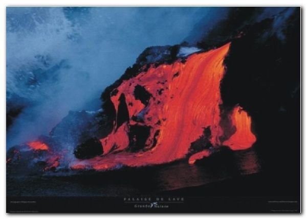Lawa plakat obraz 70x50cm - Wizard+Genius | Sklep EMPIK.COM