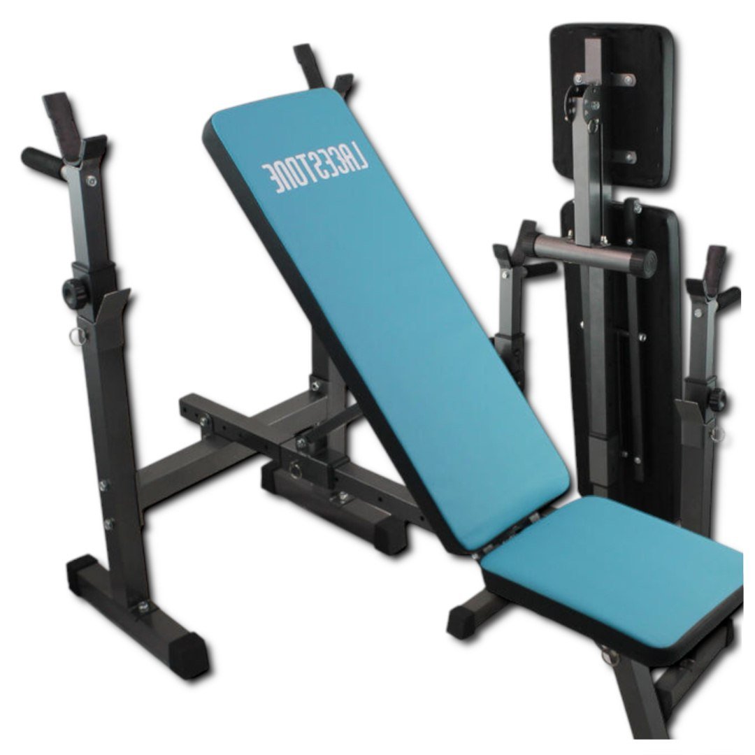 Ławka treningowa składana regulowana lacestone siłownia domowa 230 kg - inna (Inny) | Sport ...