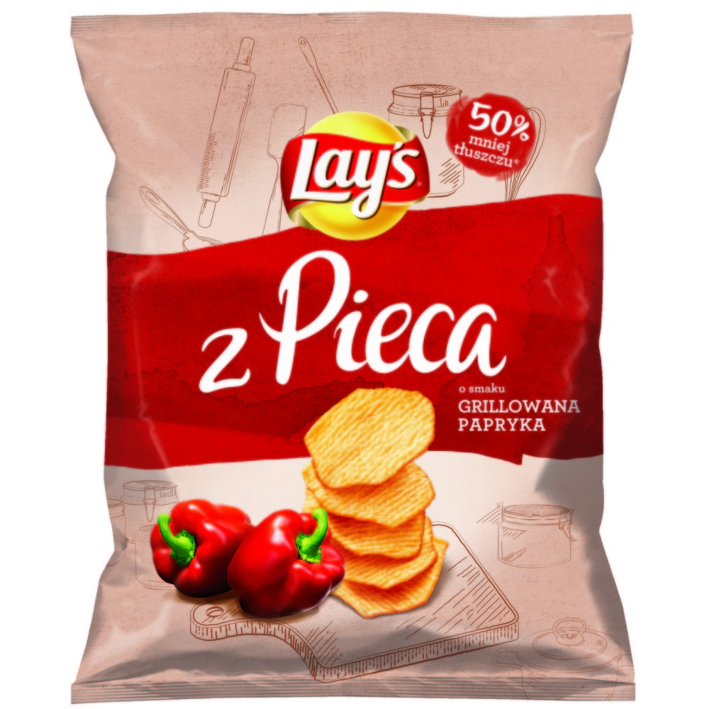 Lay's oven baked chipsy ziemniaczane papryka 200g - Lay's | Sklep EMPIK.COM