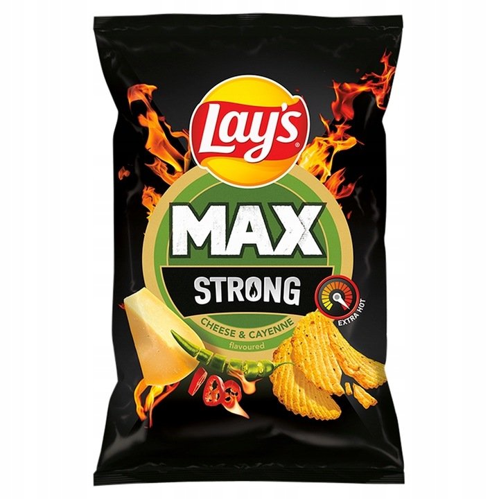 Lay'S Strong Cheese Cayenne 120G - Lay's | Sklep EMPIK.COM