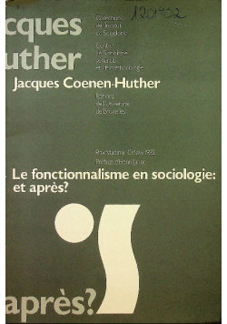 Le fonctionnalisme en sociologie et apres - | Książka w Empik