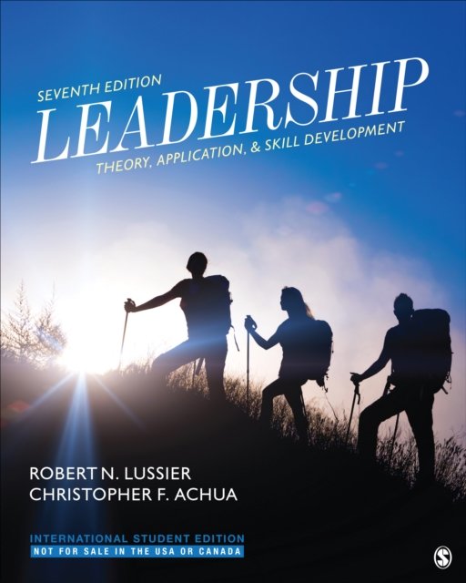 Leadership - International Student Edition: Theory, Application ... Leadership - International Student Edition: Theory, Application ...