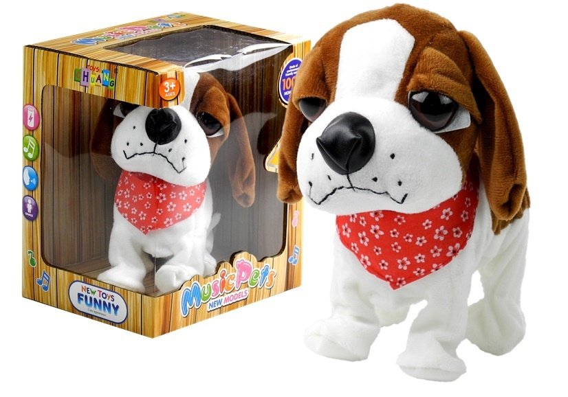 Lean Toys, maskotka interaktywna, Piesek - Lean Toys | Sklep EMPIK.COM