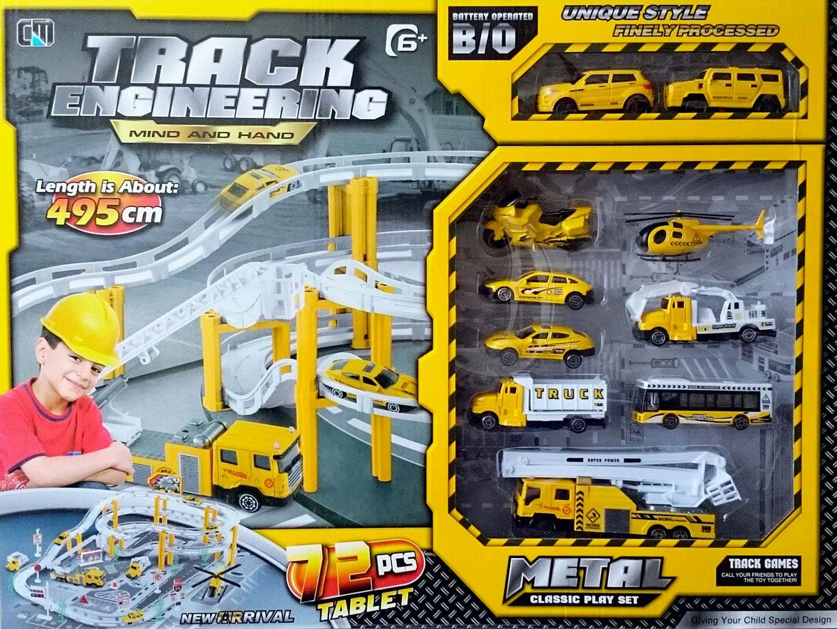 Lean Toys, tor samochodowy Track engineering - Lean Toys | Sklep EMPIK.COM