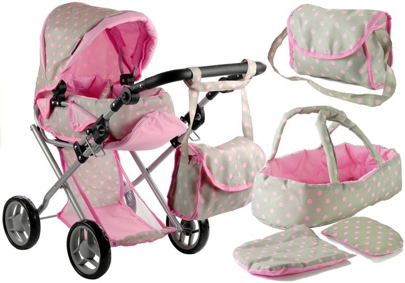 Lean Toys, wózek dla lalek Alice - Lean Toys | Sklep EMPIK.COM