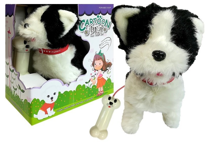 Lean Toys, zabawka interaktywna Husky na smyczy - Lean Toys | Sklep ...