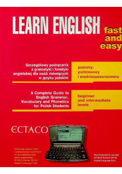 Learn English Fast and Easy - Opracowanie zbiorowe | Książka w Empik