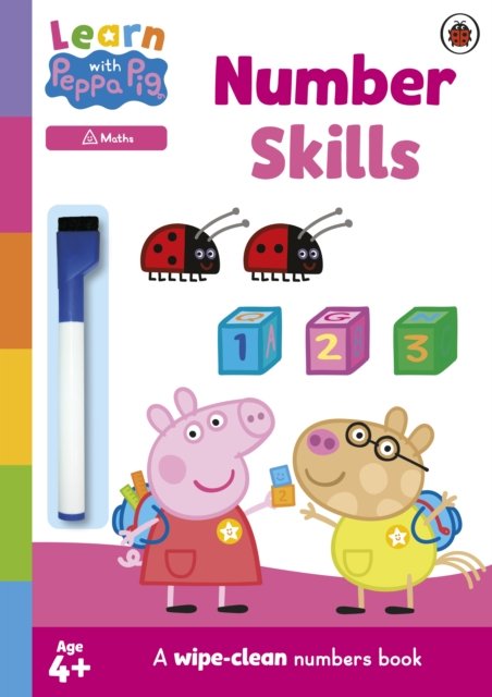 Learn with Peppa: Number Skills: A wipe-clean numbers book - Peppa Pig ...