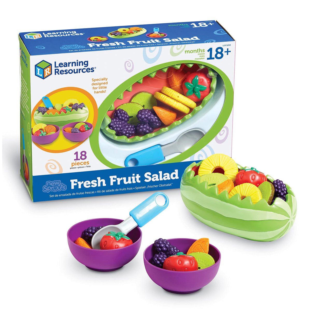 Learning Resources New Sprouts Sałatka Owoce 32-Kawałek Zestaw - Inna ...