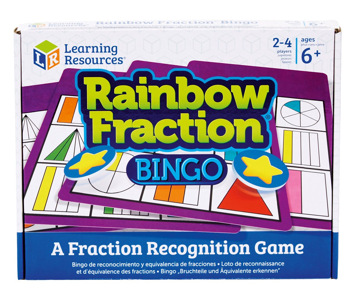 Learning Resources Rainbow Frakcja Bingo Gra - Inna marka | Sklep EMPIK.COM