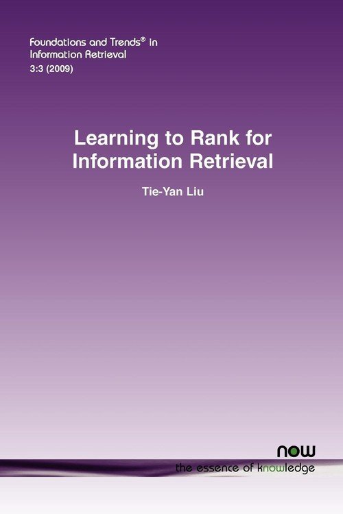 Learning to Rank for Information Retrieval - Liu Tie-Yan | Książka w Empik