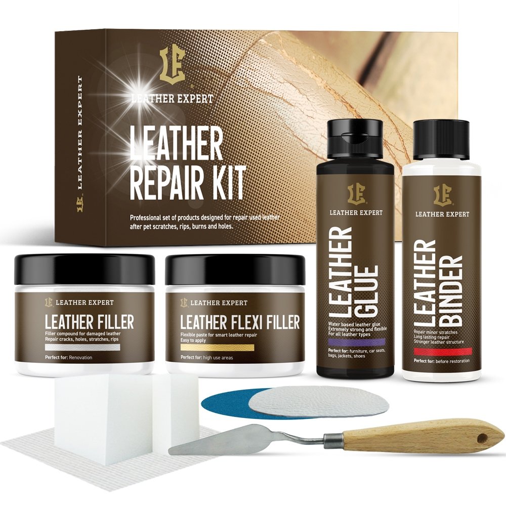 LEATHER EXPERT KIT zestaw do naprawy skóry - Inna marka | Motoryzacja EMPIK