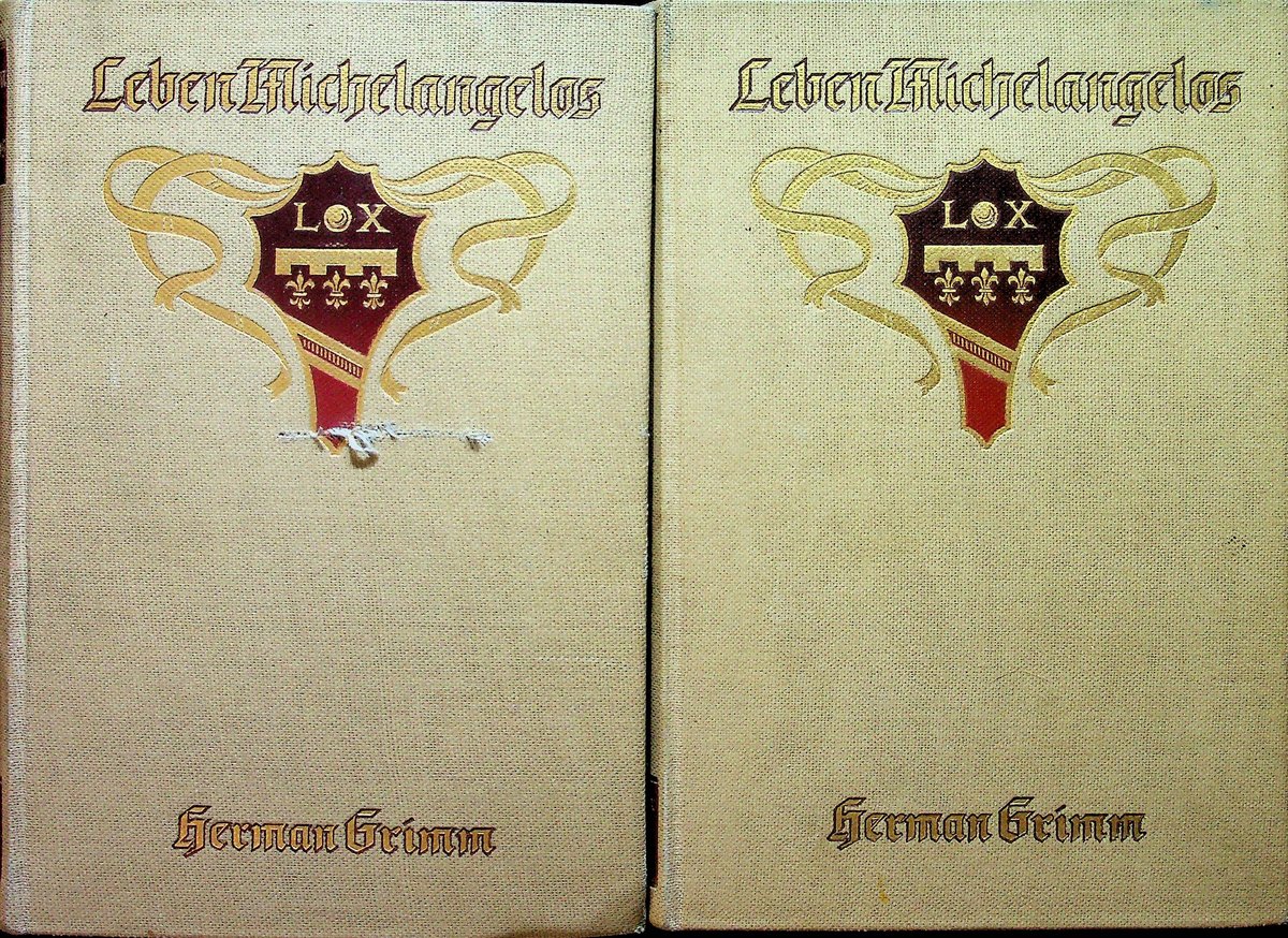 Leben Michelangelos 2 tomy ok 1900r - W opisie | Książka w Empik