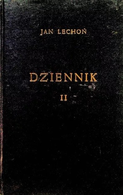 Lechoń Dziennik Tom II - Lechoń Jan | Książka w Empik