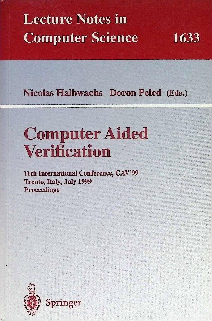 Lecture Notes in Computer Science Computer Aided Verification 1633 ...