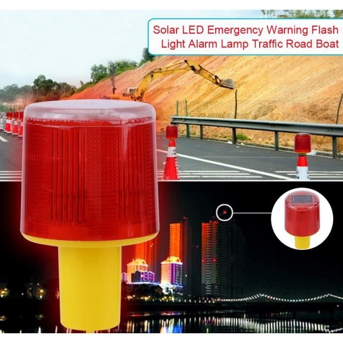 Led Solar Emergency Alert Light Flash Lampa Alarmowa Ruch Drogowy Łódź ...
