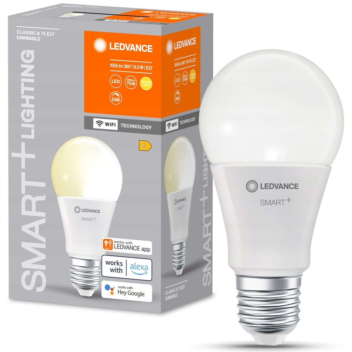 LEDVANCE SMART+ WiFi Classic ściemnialn E27 1055lm - Ledvance | Sklep ...