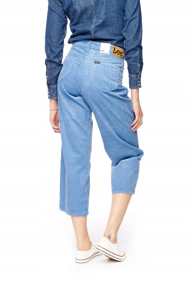 LEE 5 POCKET WIDE LEG FROST BLUE L30SDC98 25/33 - LEE | Moda Sklep ...