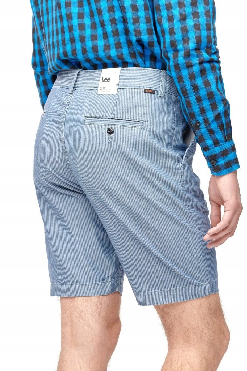 LEE CHINO SHORT WASHED STRIPE L73HKREV W31 - LEE | Moda Sklep EMPIK.COM